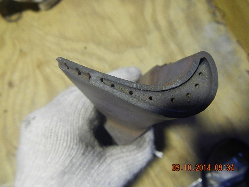 1st stage Bucket MS6B-48,000 hrs used GE Turbine Buckets